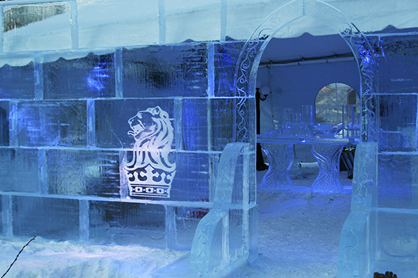 Ice Sculptures in Vail Colorado - Alpine Ice